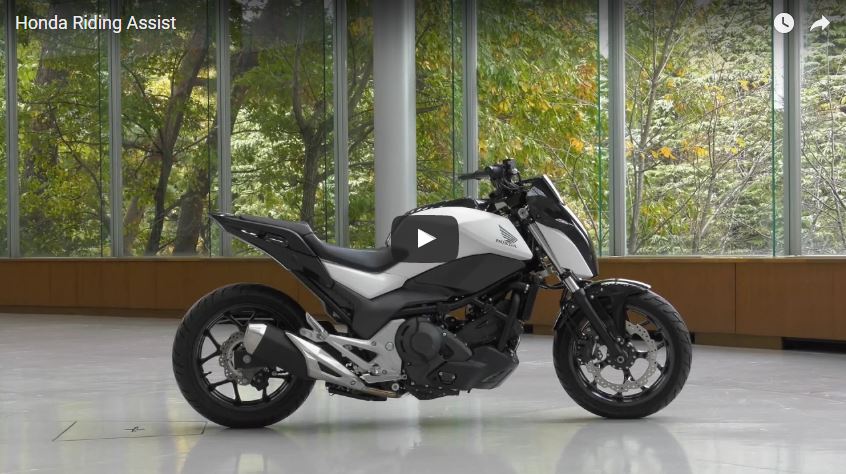 CES 2017: Honda Riding Assist, selbstbalancierendes Motorrad (Video 51 ...